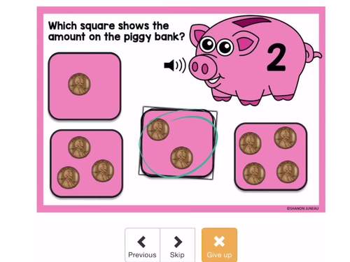 Counting Objects using Boom Cards by Shanon Juneau We are Better Together