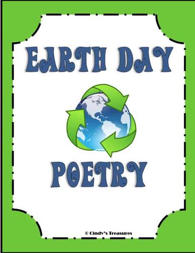 Earth Day Poetry by Cindy's Treasures | TPT