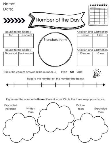 Place Value Representing Numbers by Tiffany Almon | TPT