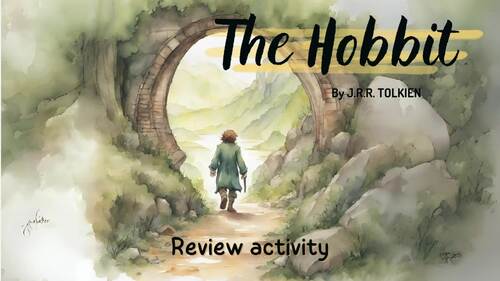 THE HOBBIT MEGA BUNDLE: Intro, Close reading, Review, Test, Essays ...