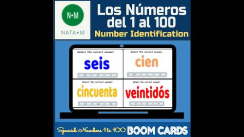 Los Números - Numbers - Bundle by NATAM | TPT