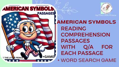United States - American Symbols reading passages Social Studies Read ...