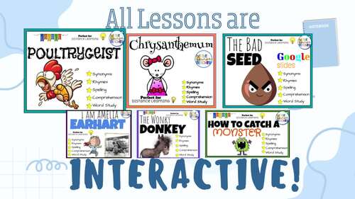 Five Little Pumpkins Digital Moveable Reading Comprehension {Morning Work}