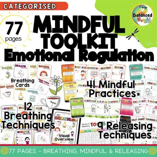 Mindfulness Toolkit - Breathing Activities | Calming | Emotional ...