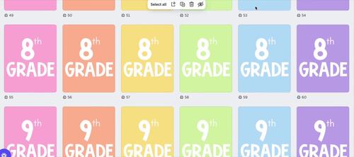 Colorful Grade Level Posters | Perfect for Music Class + Fine Arts