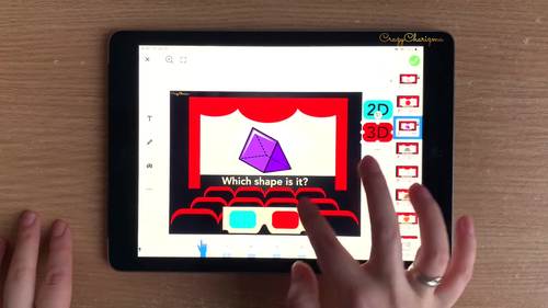 2D And 3D Shape Sort Assessment Math Games First Grade Seesaw Activities