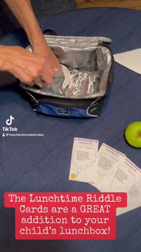 Printable Daily Riddle Cards Brain Teasers for July and Summer FREE SAMPLE