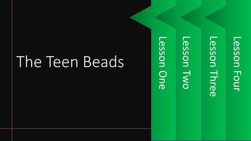 Montessori Teen Beads - Presentation/Lesson by Patricia Boissy | TPT