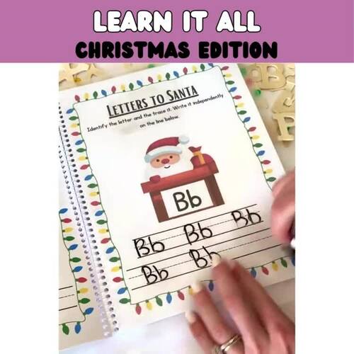 Christmas Worksheets | Preschool & Kindergarten | Winter Break Packet