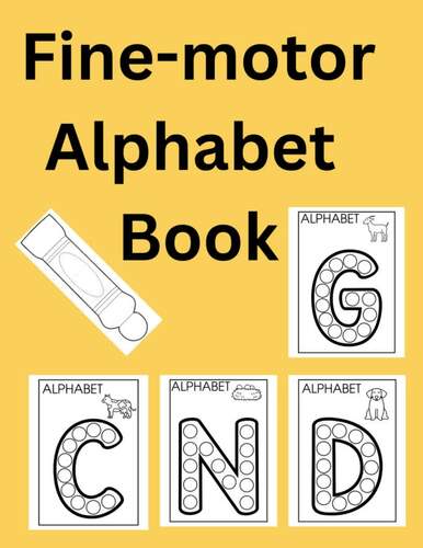 Fine- Motor Alphabet Book by The Hippie Teacher 77 | TPT