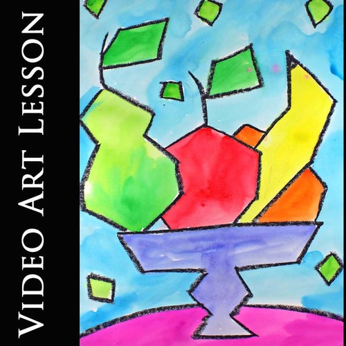 Paint a Picasso Cubist Bowl of Fruit | Hispanic Heritage Month Art Activity