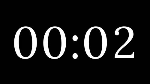 30 CLASSIC (B) Video Countdown Timers - For PowerPoint, Slides, Keynote