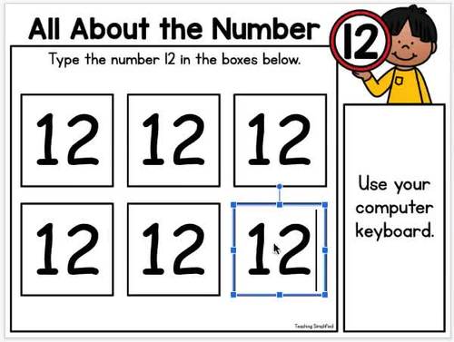 Digital Practice for Teen Numbers 11-20 - Google Slides | TPT