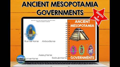 Ancient Mesopotamia Activities | Mesopotamia Governments | Print and ...
