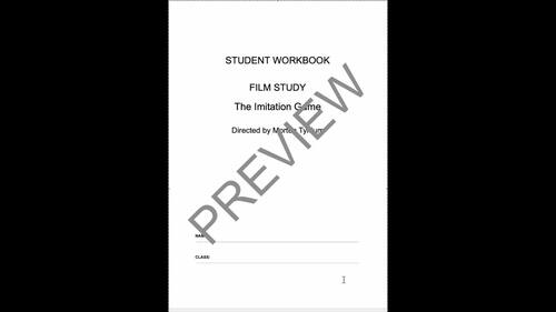 The Imitation Game Film Study | student workbook | NZ/AUS/UK/CAN