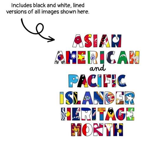 Asian American and Pacific Islander Heritage Month Coloring Pages | AAPI