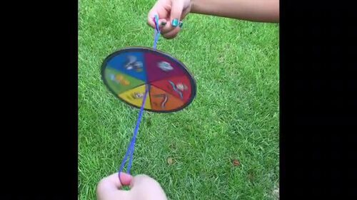 Articulation Speech Therapy Craft: Spin and Say by Speech Dreams
