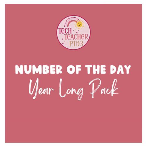 Number of the Day Worksheets 1–120 | Daily Math Routine | Year-Long ...