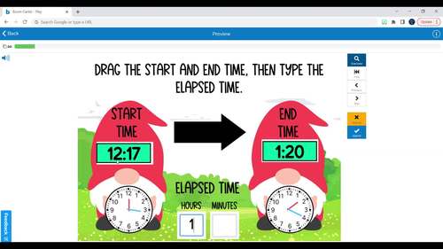 Elapsed Time Boom Cards by Hands on Learning LLC | TPT