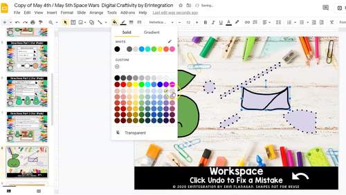 May the 4th Digital Craft / Craftivity on Google Slides | TPT