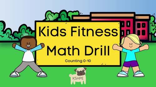 Back to School Counting, Kids Fitness Math Drill Brain Break, Video ...