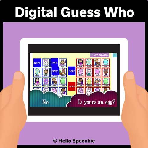 BOOM™ Digital Guess Easter by Hello Speechie | TPT