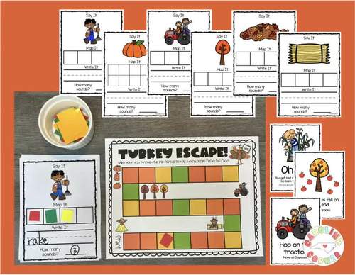 Fall Activities BUNDLE! Crafts Games Math Kindergarten First Second Grade