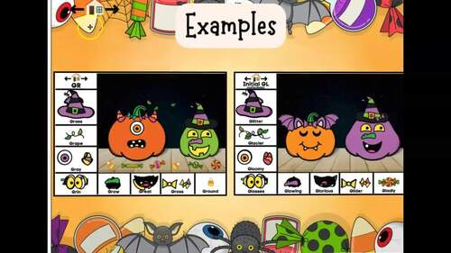 Build a Jack O' Lantern BOOM Cards™ K, G, T, D, H Sounds - Speech Therapy