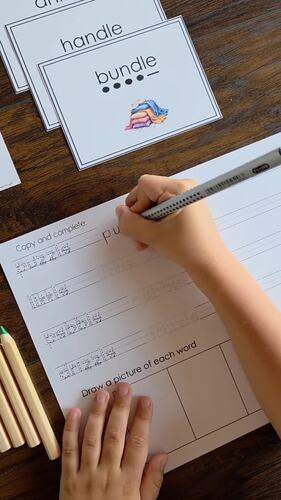 Modern Montessori Reading SOR Syllable types - CONSONANT LE - 2 ...