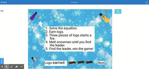 Impostor Snowman (Winter) Order of Operations PEMDAS (Exponents) | Boom ...