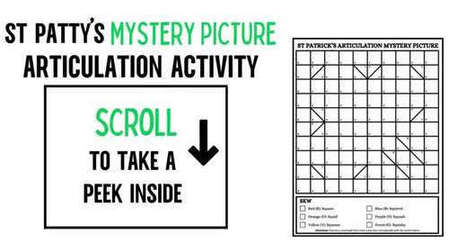 Saint Patrick's Day Articulation Mystery Picture: Complex Clusters