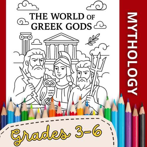 Greek Mythology Project | Greek Gods and Goddesses | Creative Activities