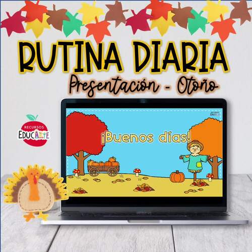 Rutina diaria - Otoño - Presentación by Recursos EducArte | TPT