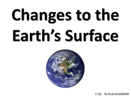 Distance, Remote Learning Fast & Slow Changes to Earths Surface Erosion ... Distance, Remote Learning Fast & Slow Changes to Earths Surface Erosion ...