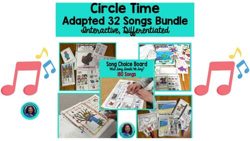 Interactive Adapted Songs, Poems, Rhymes & Choice Board Bundle for ...