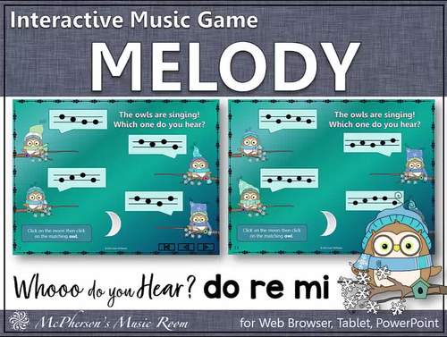 Winter Music Activity Solfege Interactive Elementary Music Game Do Re ...