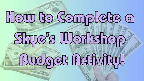 #8 Design a House Budget Savings Math Project Activity Critical ...