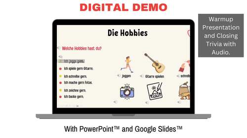 German Hobbies Activities Escape Room by Guten Tag Resources | TPT