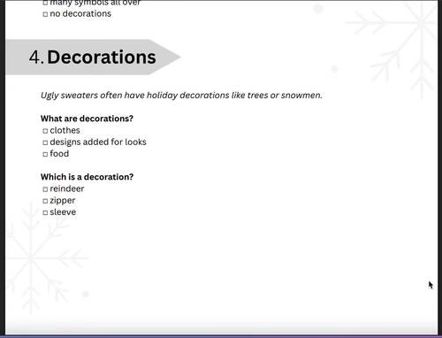 Ugly Sweater Literacy Lab by Mighty Minds | TPT