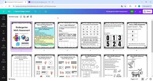 Comprehensive Kindergarten Math Assessment | Ready-to-Use Evaluation Tools
