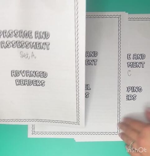 Ask Answer Questions Differentiated Text Assessment RL.3.1 3rd Grade ...