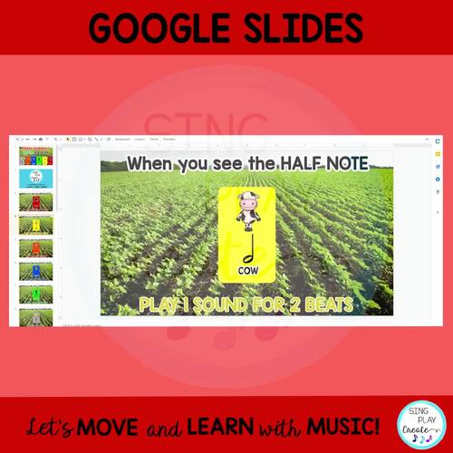 Rhythm Play Along Video and Activities: {Whole Note} (All Levels) Farm ...