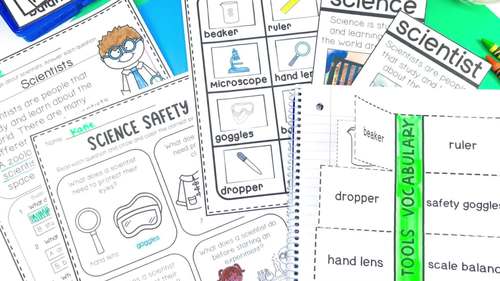 What is a Scientist Activities | Science Tools and Lab Safety | First ...