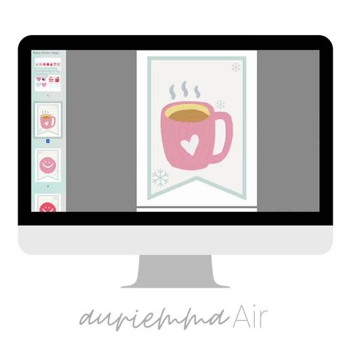 Retro Winter Magic-Themed *Warm Wishes* Bulletin Board Set by AuriemmaAir