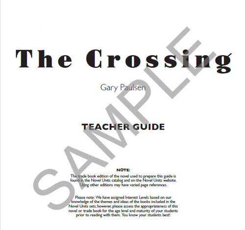 The Crossing Novel Units® Teacher Guide Novel Study | TPT