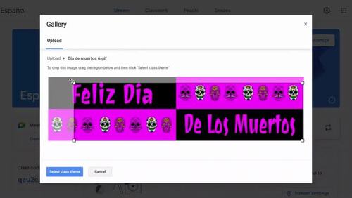Spanish Google Classroom Banners: Día de Los Muertos (Day of the Dead ...