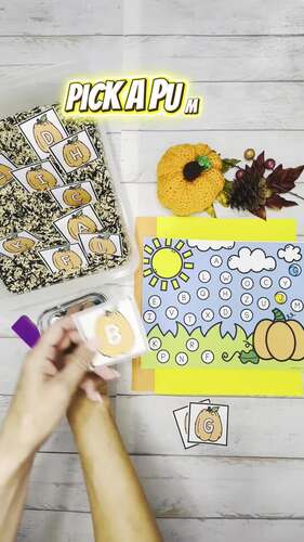 Pumpkin Activities Math and Literacy Centers for Preschool PreK and ...