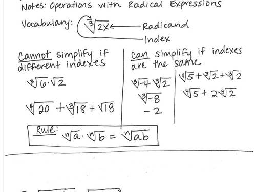 Video: Operations with Radical Expressions (Algebra 2) by Elli S