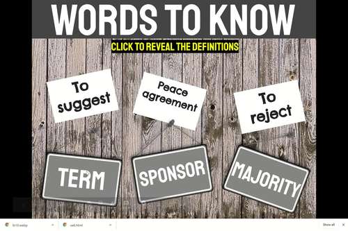 Legislative Branch Interactive Google Slides™ Presentation | Distance Learning