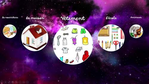 French vocabulary editable ppt game. Guess the shadow by Gamified Teachers